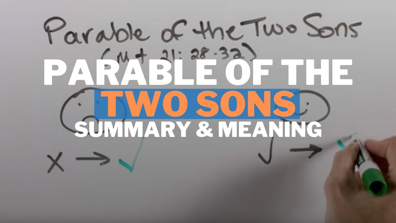 The Parable of the Two Sons: Summary and Meaning - YouTube
