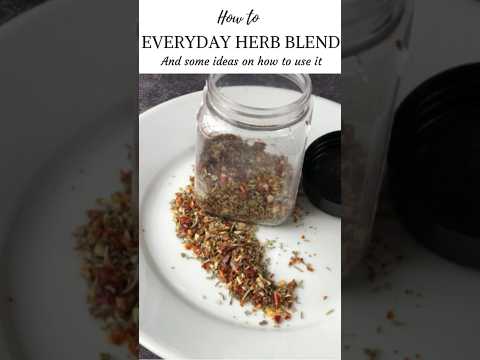 Savoury Herb Blend (or seasoning)