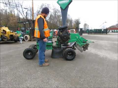 Sold! 2014 Vermeer SC292 Self-Propelled Stump Grinder Cutter bidadoo ...