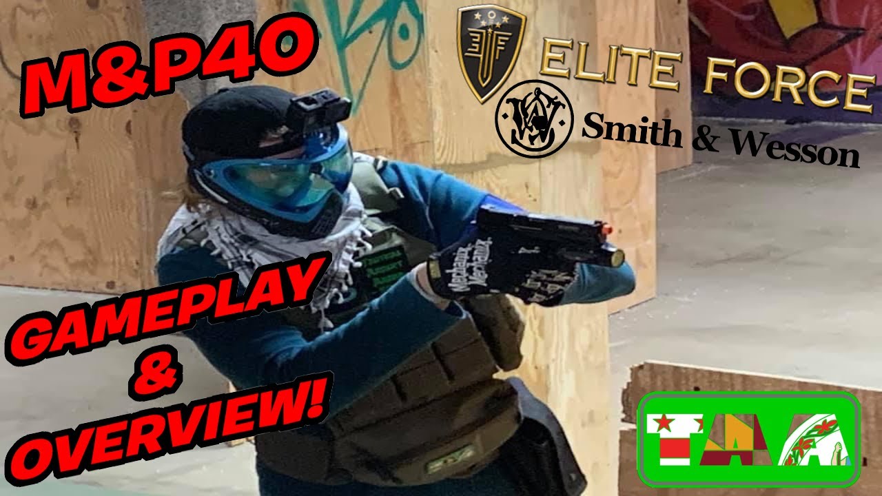 Elite Force Smith & Wesson M&P 40 OVERVIEW and GAMEPLAY || Tactical ...