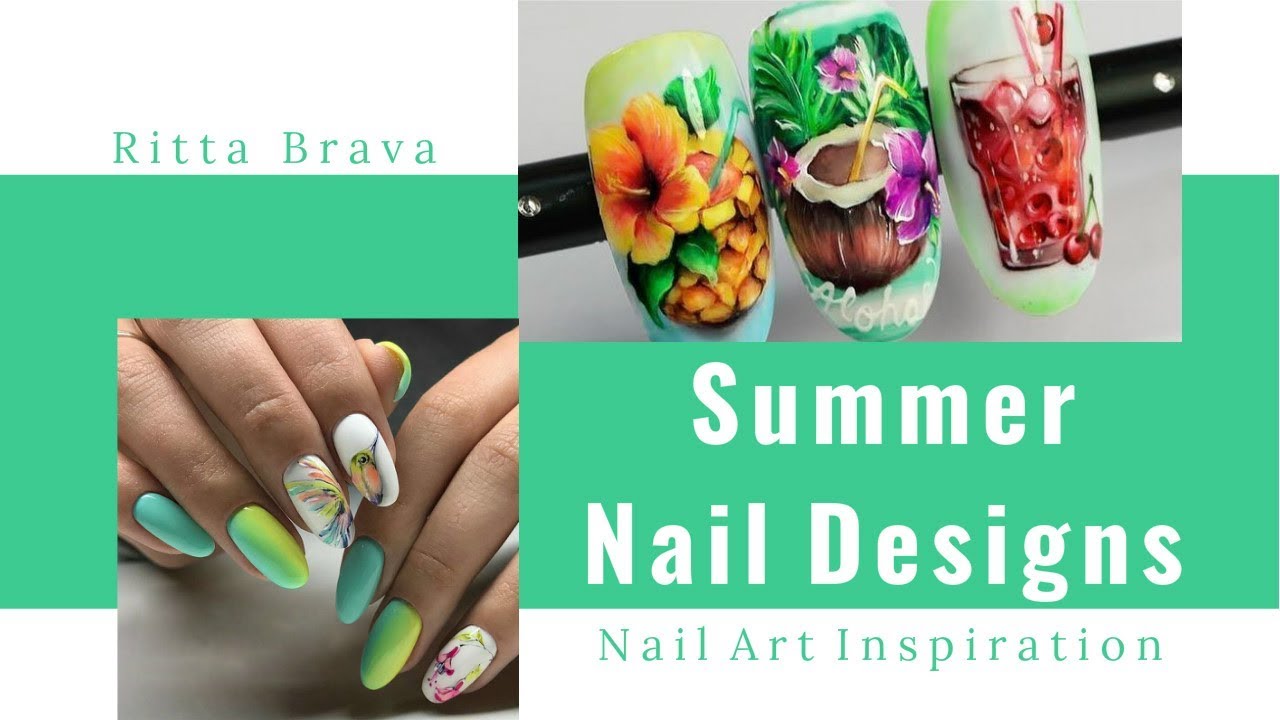 Summer 2018 Nail Art Compilation. Part 3 - YouTube