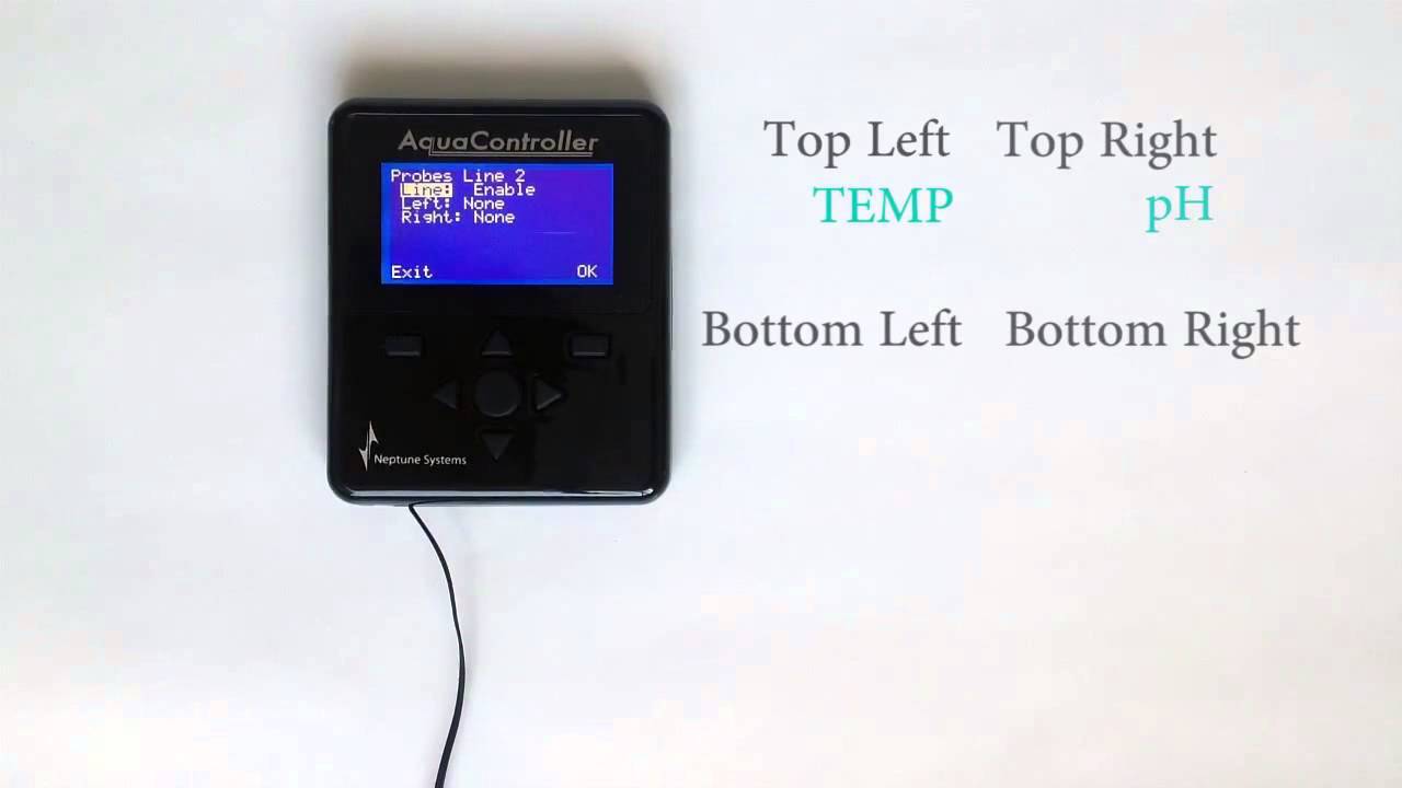 Get Started AquaController Display Customize - YouTube