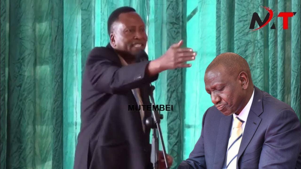 RUTO WACHA KUTESA WAKENYA"FEARLESS SEN ONYONGA LECTURES PRESIDENT RUTO ...