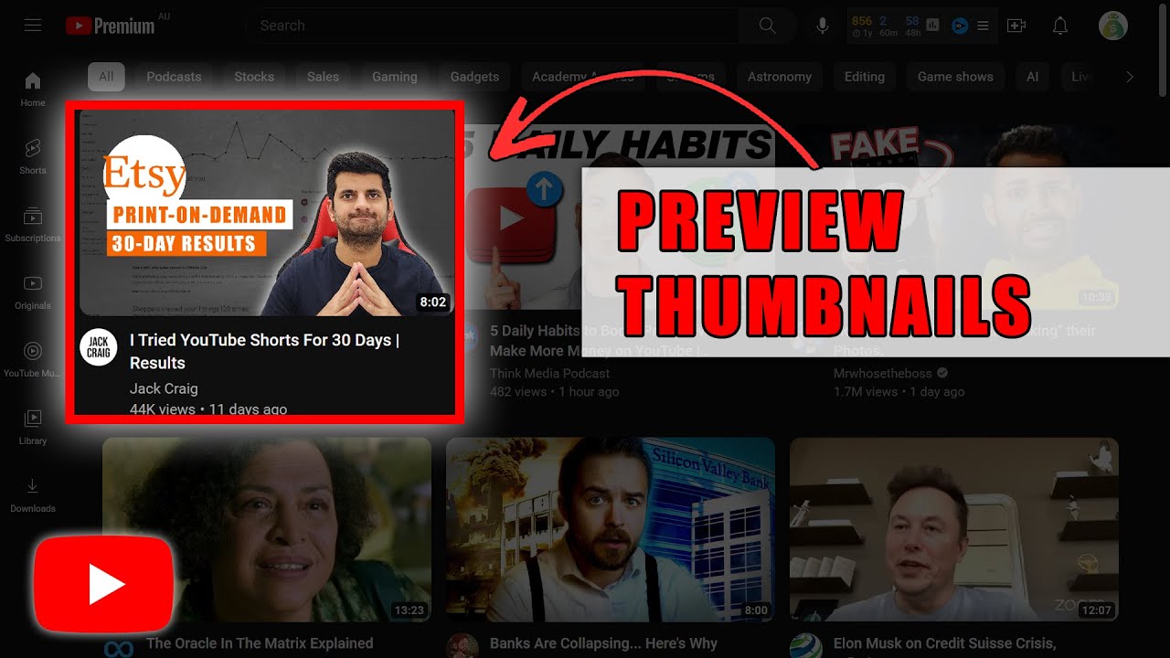 How to Preview Your Video Thumbnail on YouTube Before Uploading - YouTube