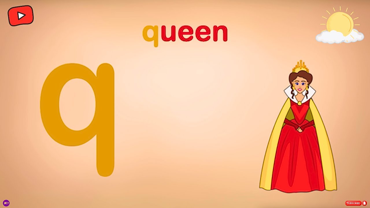 Tracing & Phonics Letter q 👸 | Lowercase Alphabet | Explore the World ...