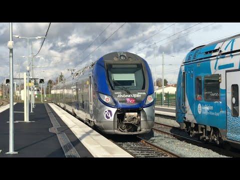 GPF n°22 : Trains en gare de Saint-André le gaz (38) Saison 1 - YouTube