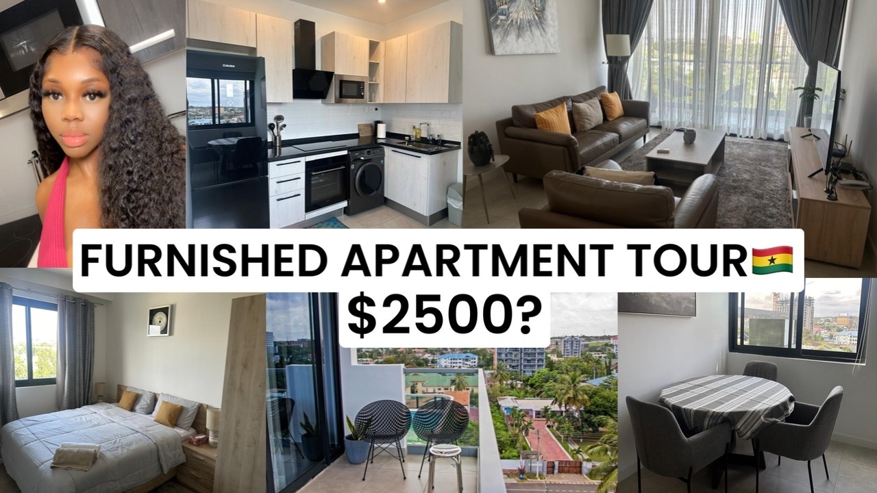INSIDE A MODERN APARTMENT IN GHANA, TOP NEIGHBOURHOOD: AIRPORT RESIDENTIAL AREA - YouTube