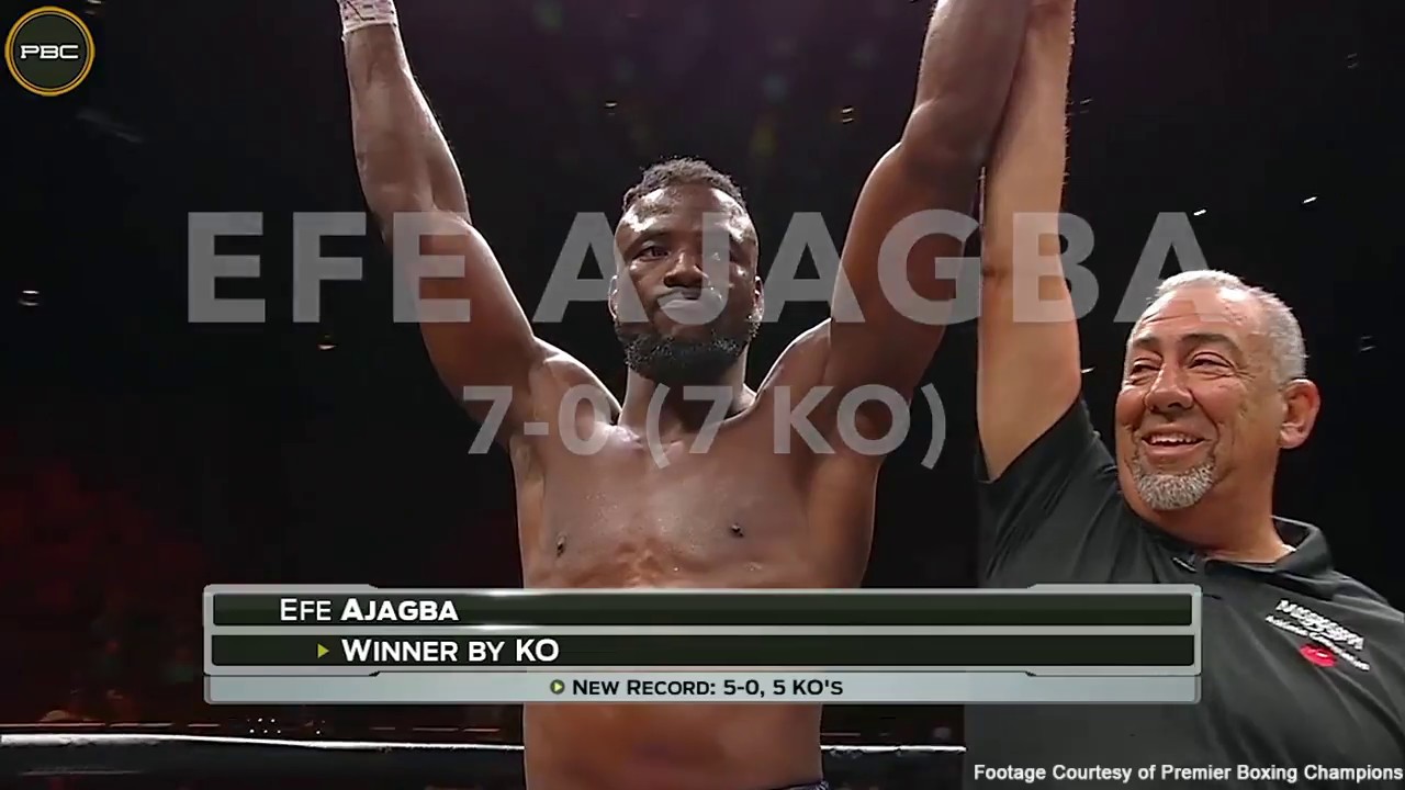 Efe Ajagba 7-0 (7 KOs) - YouTube