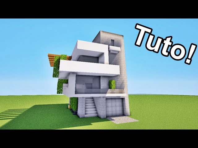 Minecraft Tuto Maison Moderne Original | Ventana Blog