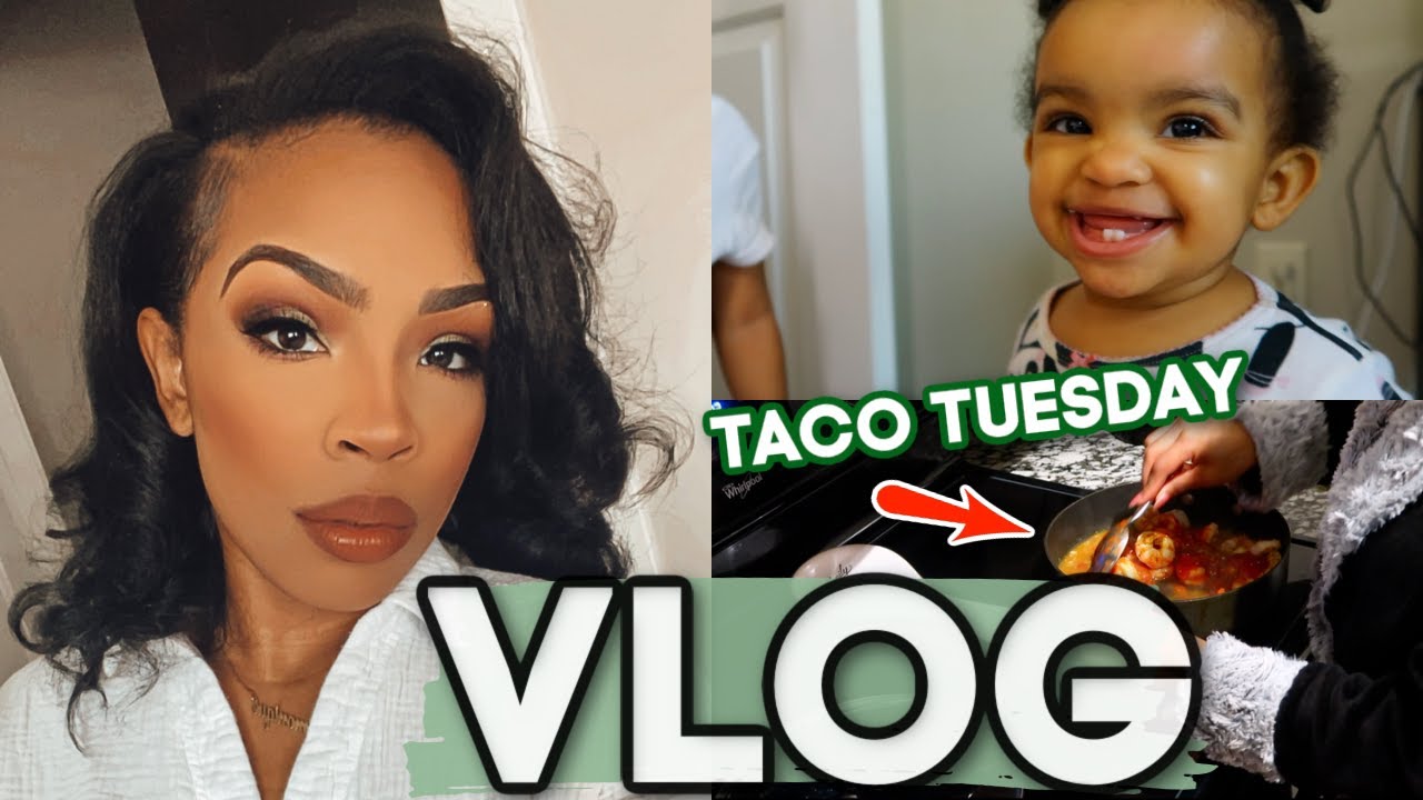 MOM LIFE WITH 2 KIDS | COOKING TACOS FOR DINNER | GROCERY SHOPPING ...