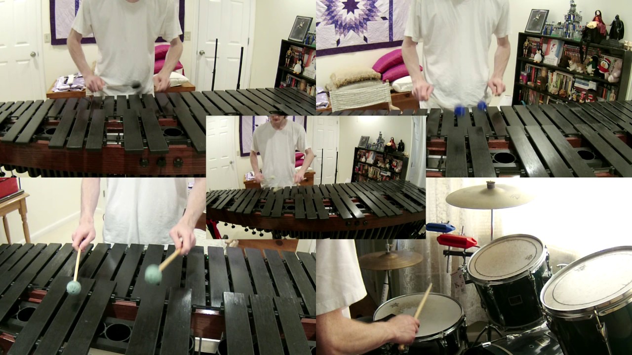 Undertale - Bonetrousle Percussion Arrangement - YouTube