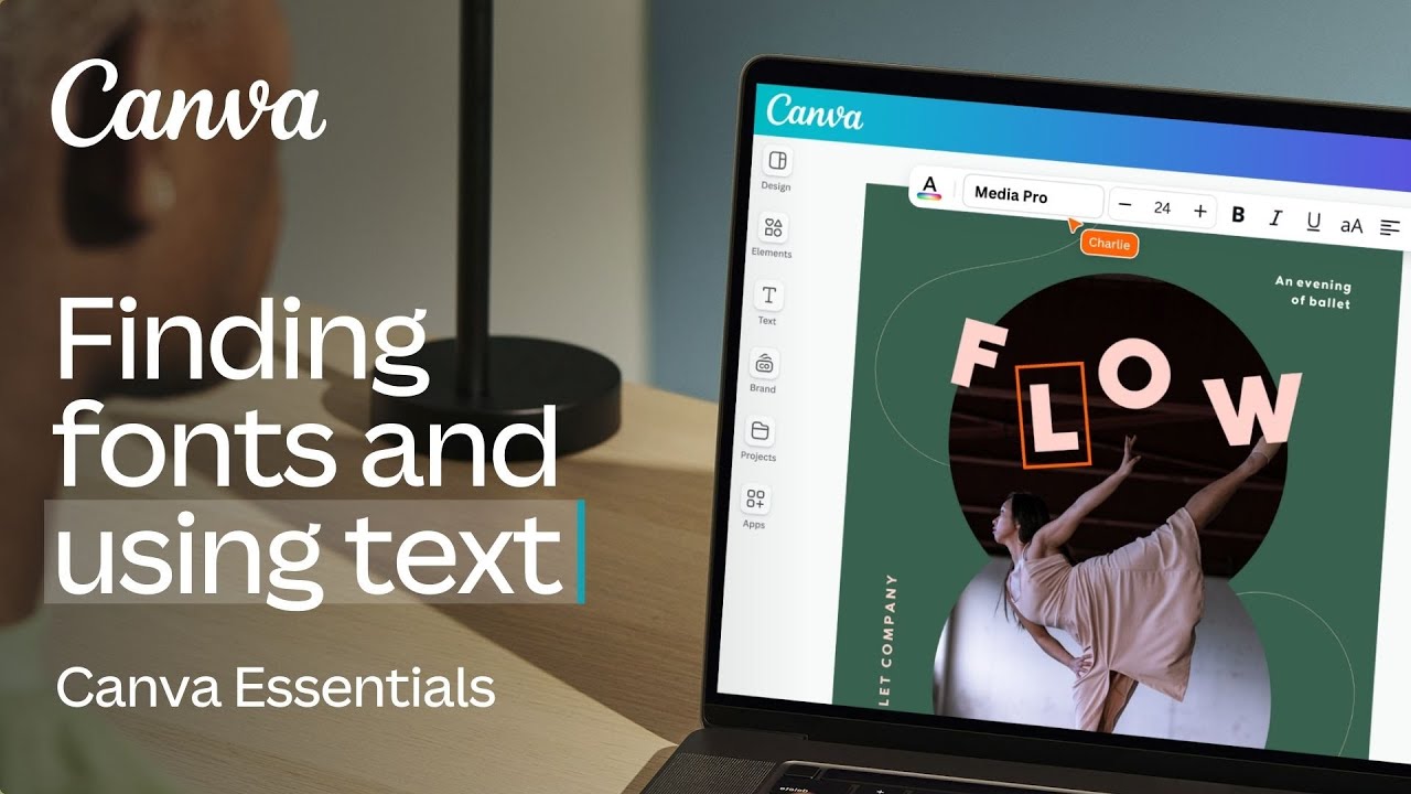 Text and the Font Library: Making your words visual - YouTube