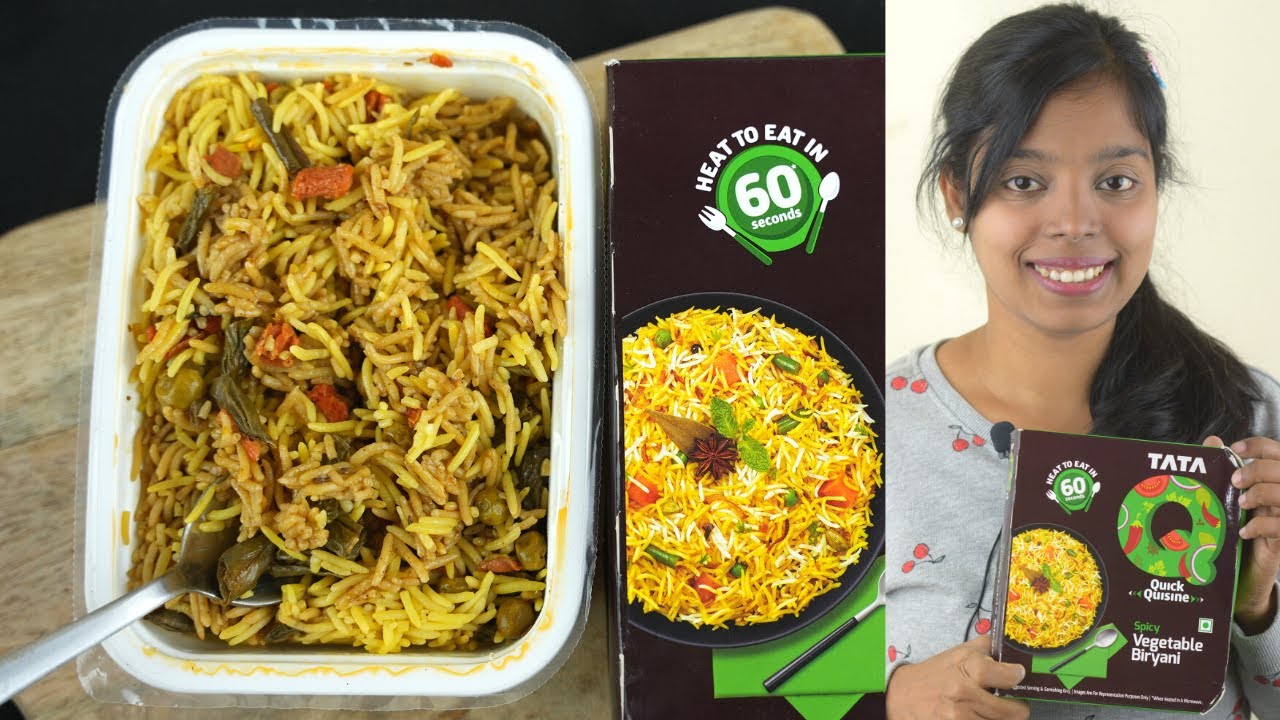 Tata Q Veg Biryani Review | Ready to Eat !!! - YouTube