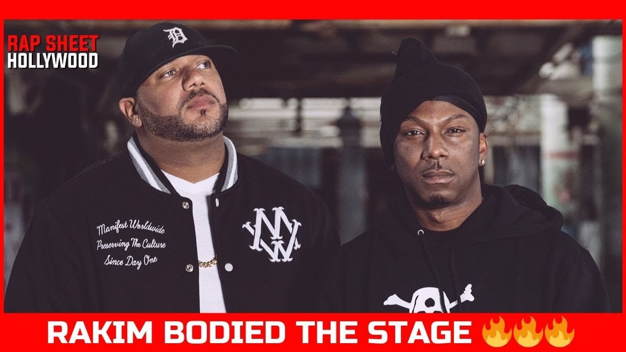 Rakim Shuts Down Hollywood Stage with Iconic Performance | Legendary ...