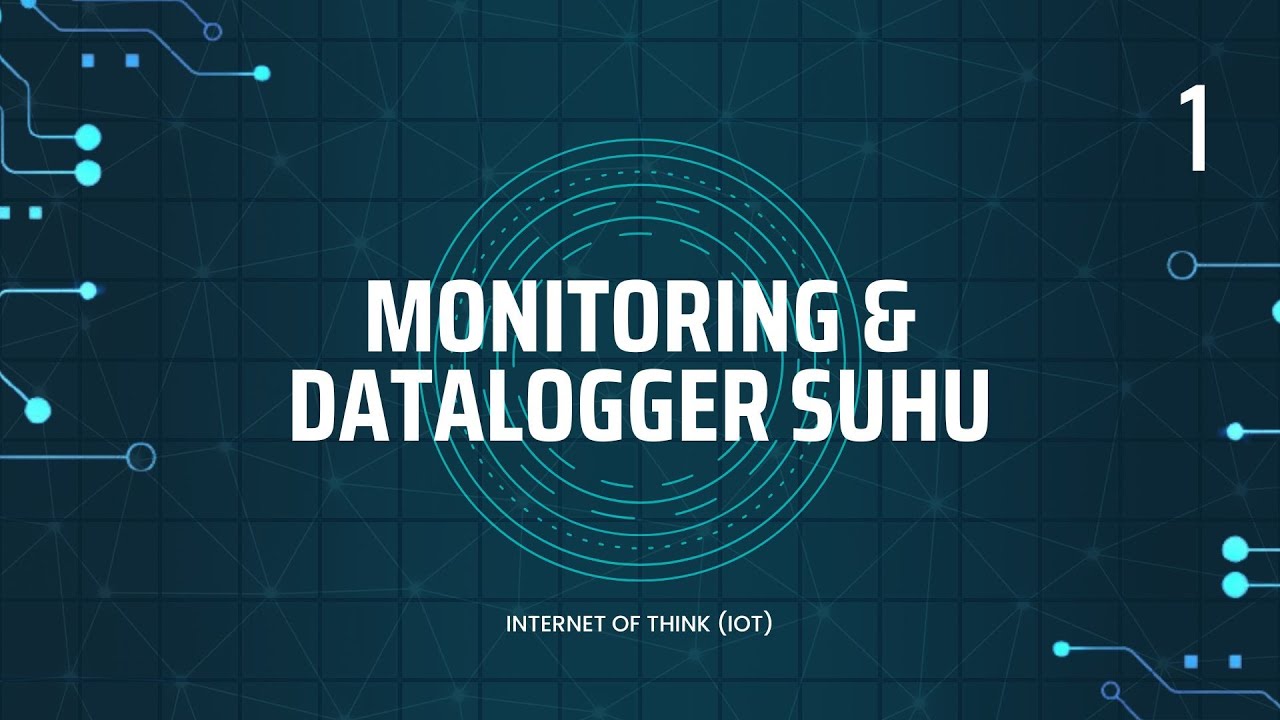 IOT esp 32 monitoring & datalogger suhu dengan thingspeak - YouTube