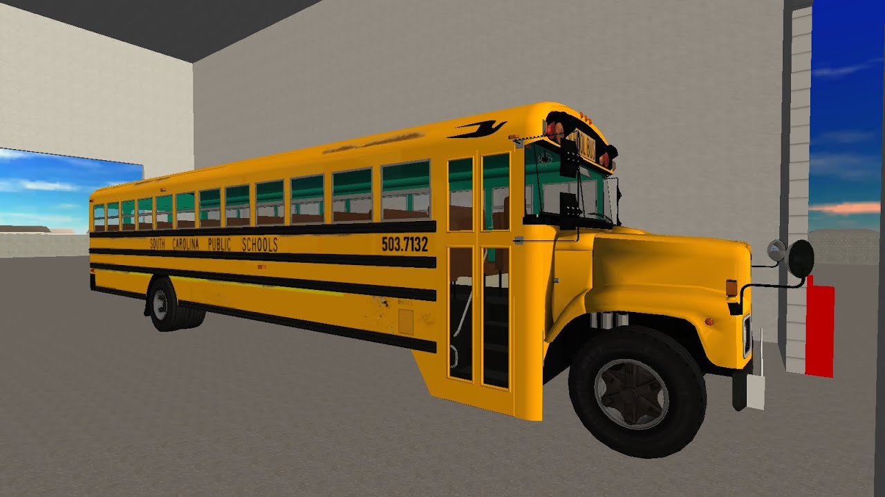 South Carolina Public Schools | 1988 Bluebird S-1700 Spare Bus 7132 MS ...