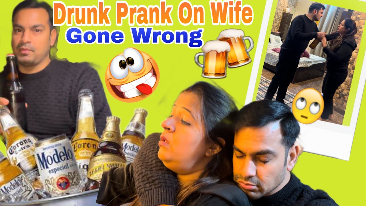 दारू Prank On Wife 🤪 Gone Crazy Amazing Reactions Strayvlogger