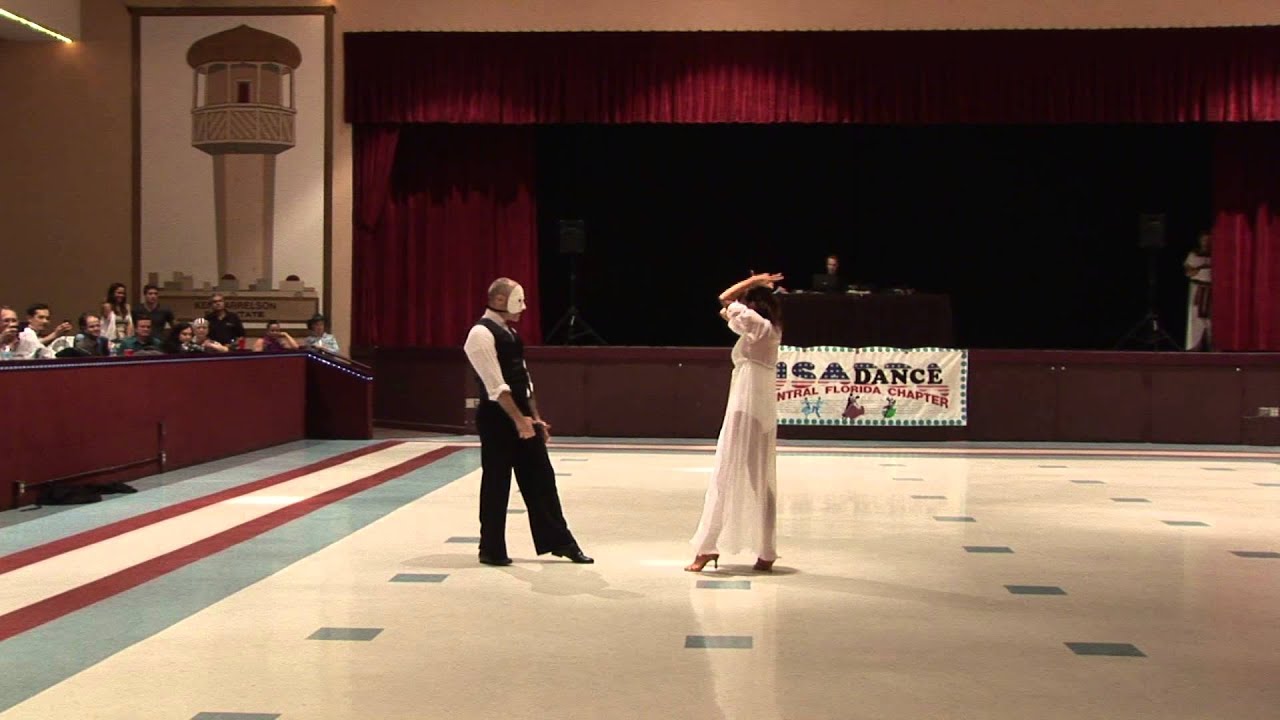 Phantom of the Opera Rumba with Mark Arnott & Nannette Sweet - YouTube