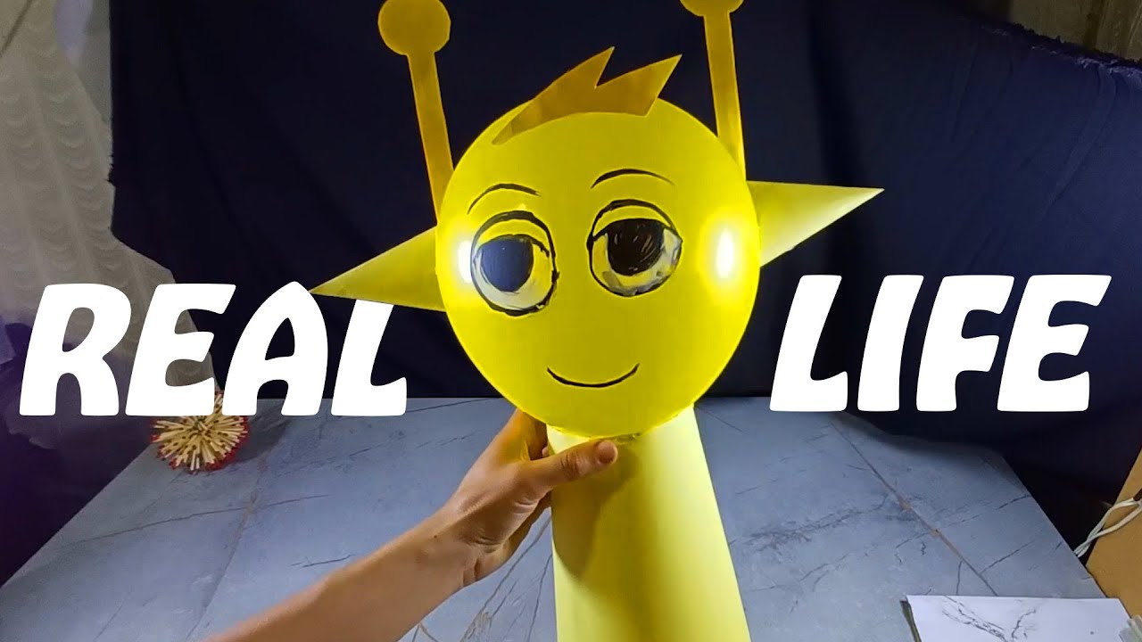 I made Simon from SPRUNKI in real life! - YouTube