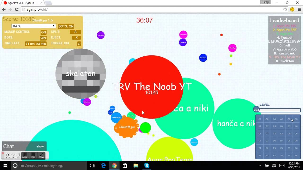 300 Bots MOST OP BOTS (Agar.pro/old bot gameplay) - YouTube