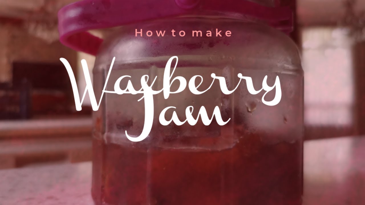 How to cook Waxberry Jam | My own version - YouTube