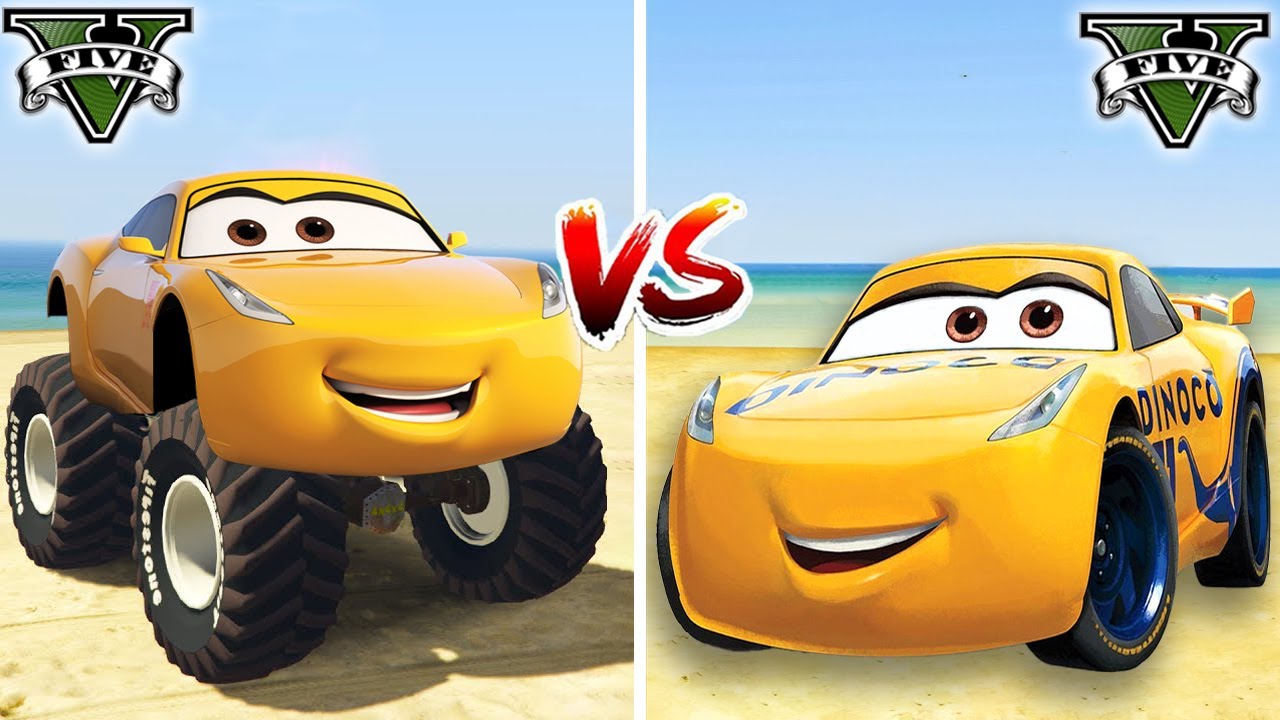 Monster Truck Cruz Ramirez vs Cruz Ramirez in GTA 5 - which is best ...