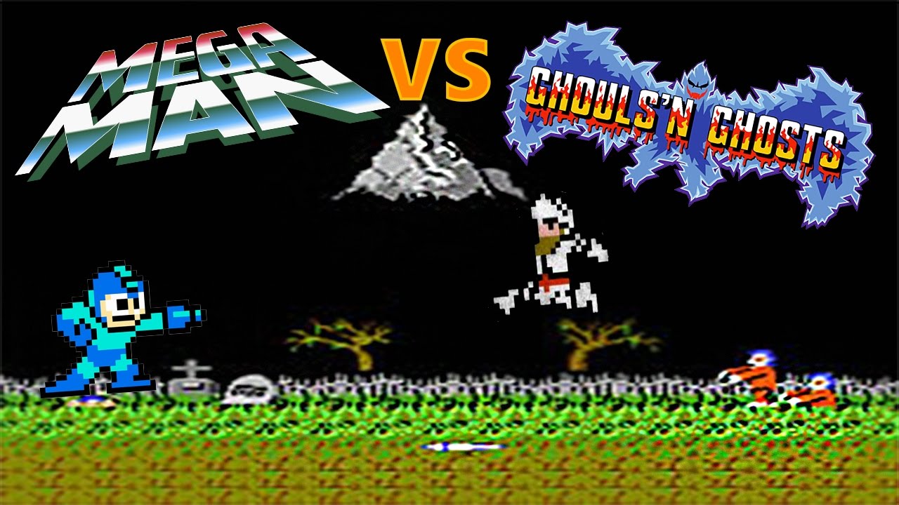 Mega Man vs Ghost N Goblins (Flash Friday) "Ew Megaman on Keyboard ...