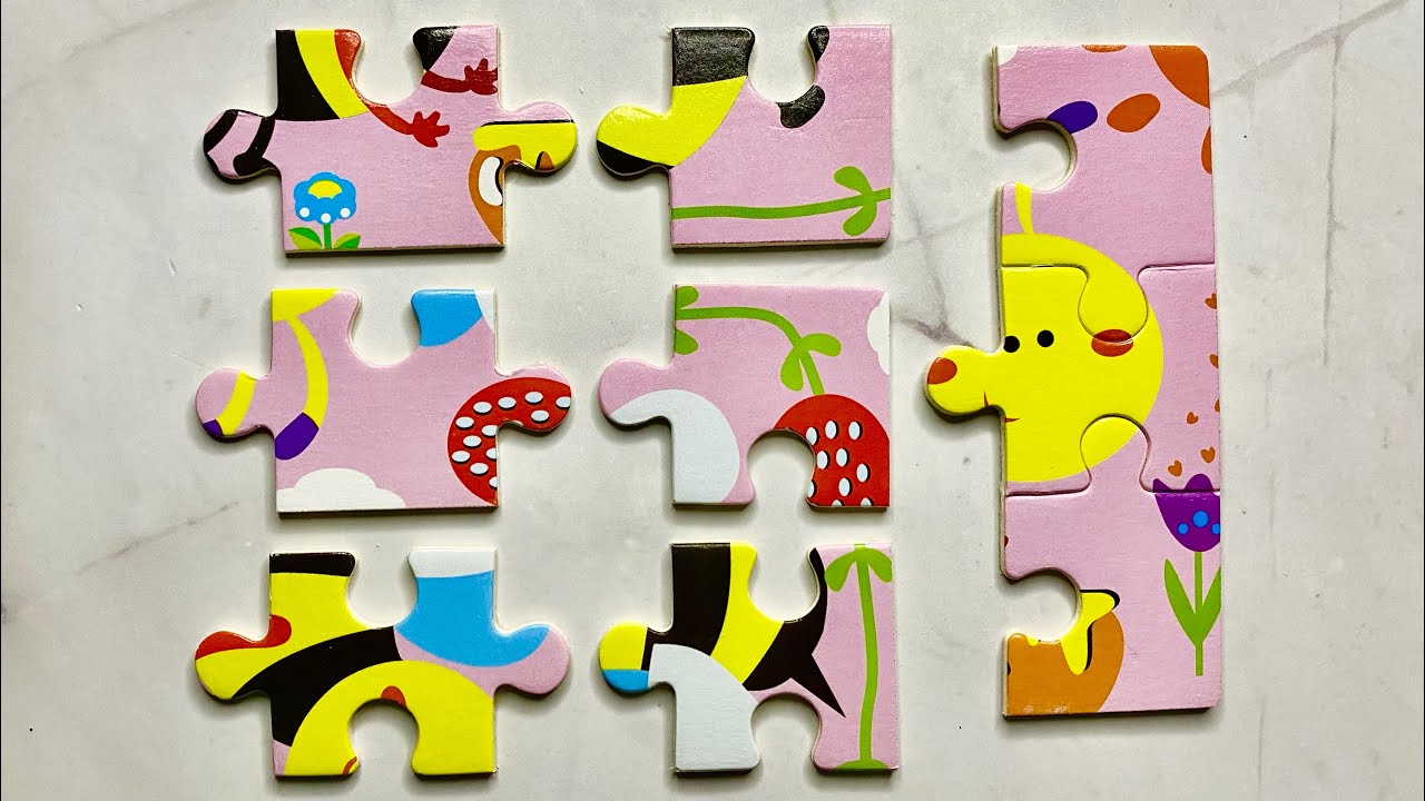 BEE PUZZLE FOR CHILDREN | JIGSAW PUZZLE GAME | KIDS PUZZLES - YouTube