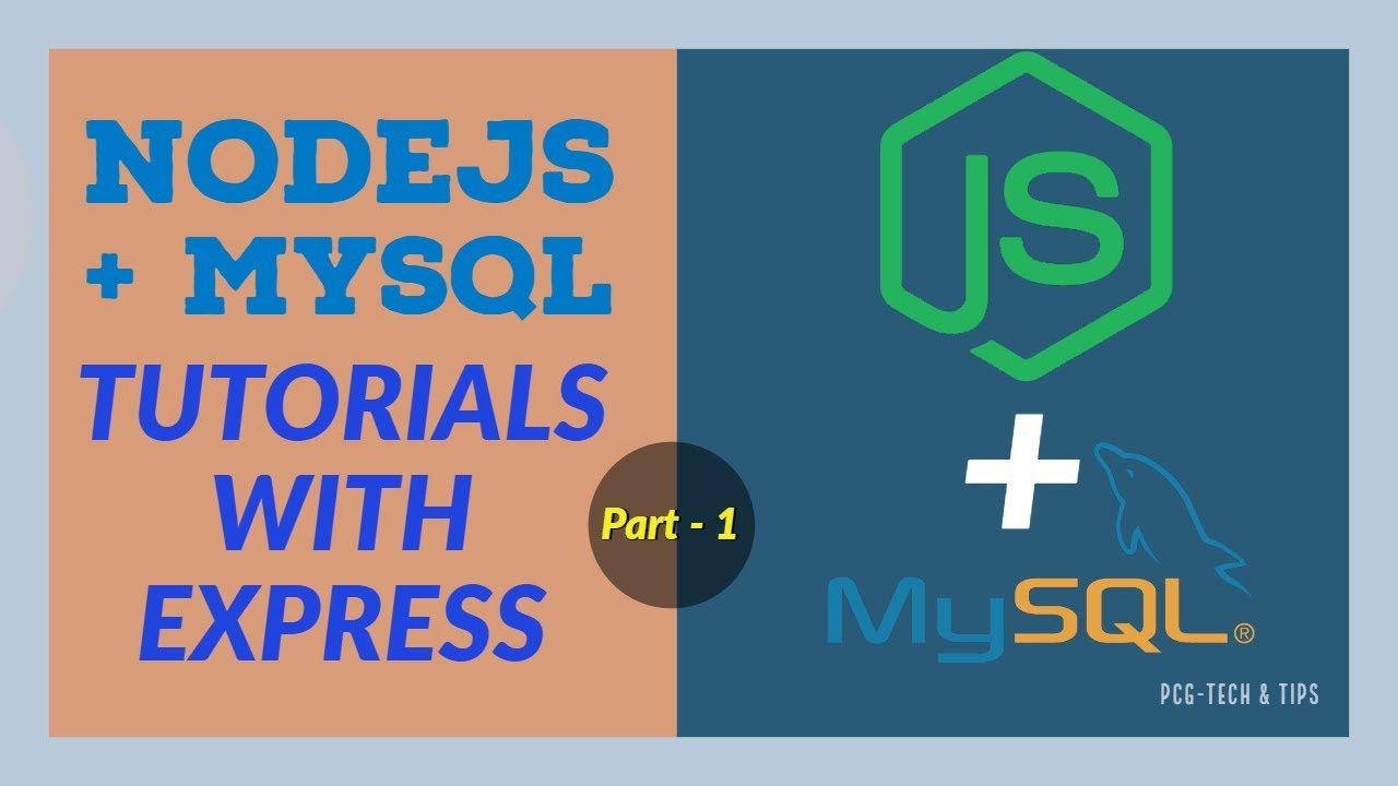 Nodejs And Mysql With Pug Tutorial Download And Setup Nodejs In Windows Youtube