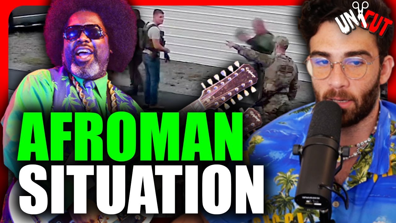 Rapper AFROMAN SUED by POLICE officers who RAIDED his HOME | Hasanabi ...