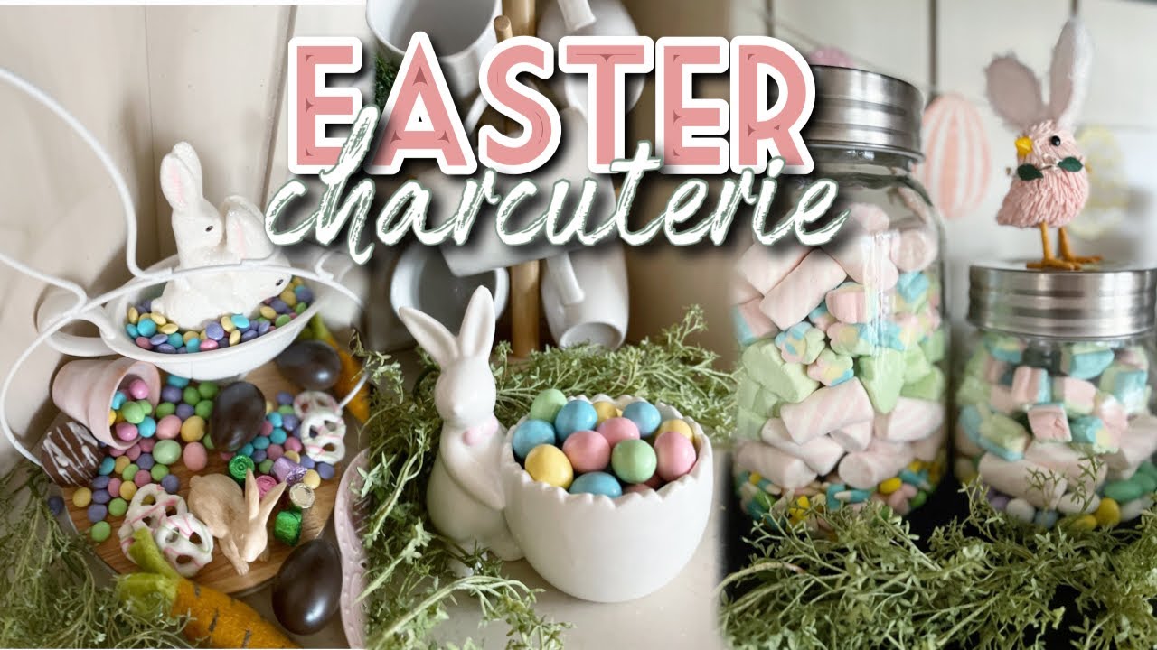 EASTER CANDY ‘BAR’ | EASTER CANDY CHARCUTERIE DISPLAY - YouTube