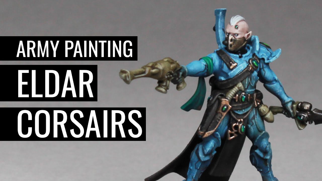 How to Paint CORSAIR VOIDSCARRED | AELDARI | SKY RAIDERS | Warhammer ...