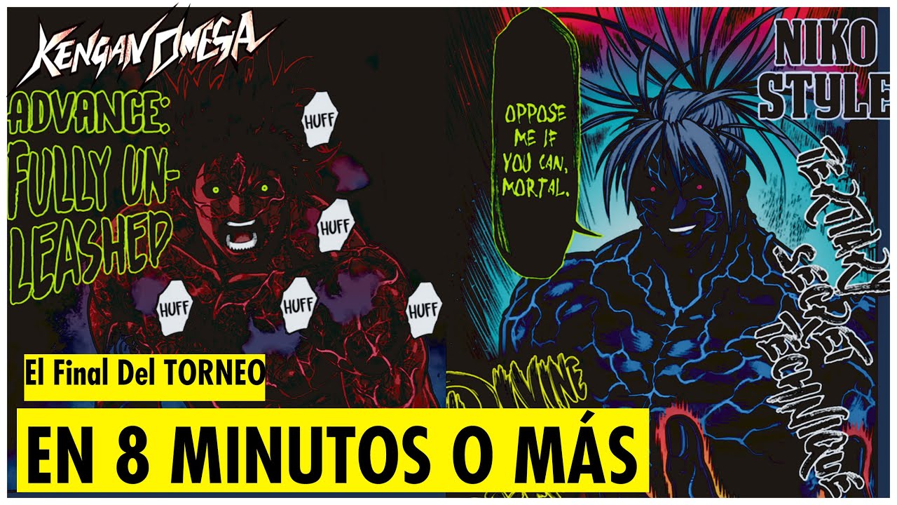⛔️ EL FINAL DEL TORNEO! Kengan Omega! // Resumen En 8 minutos O Mas ...