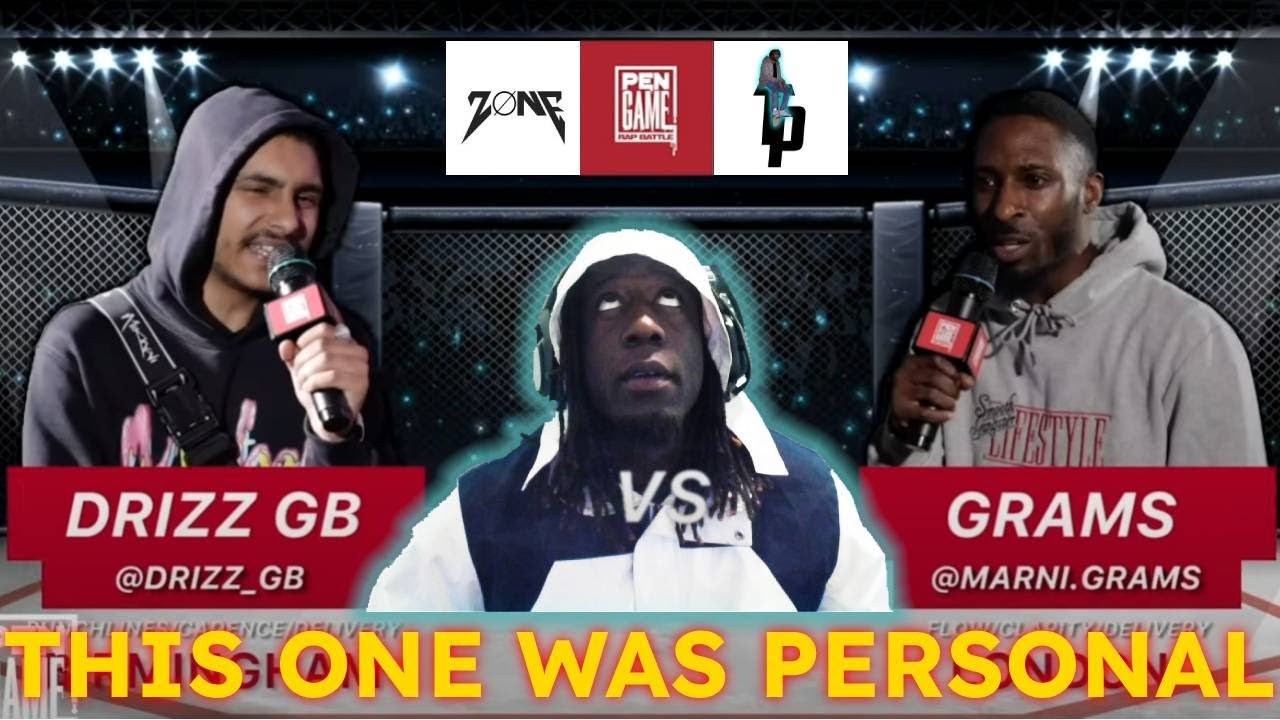 DRIZZGB Vs GRAMS | Pen Game Rap Battle 2023 (REACTION) - YouTube
