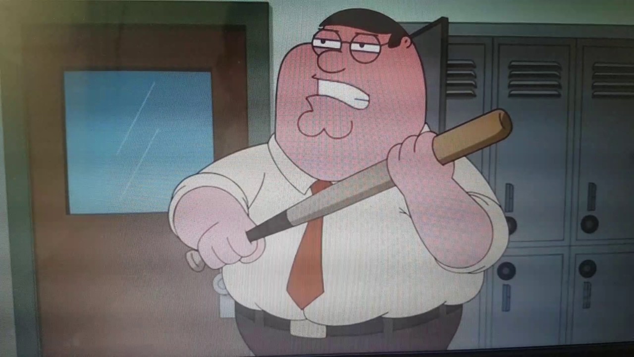 Family guy peter griffin hockey cop puck you - YouTube