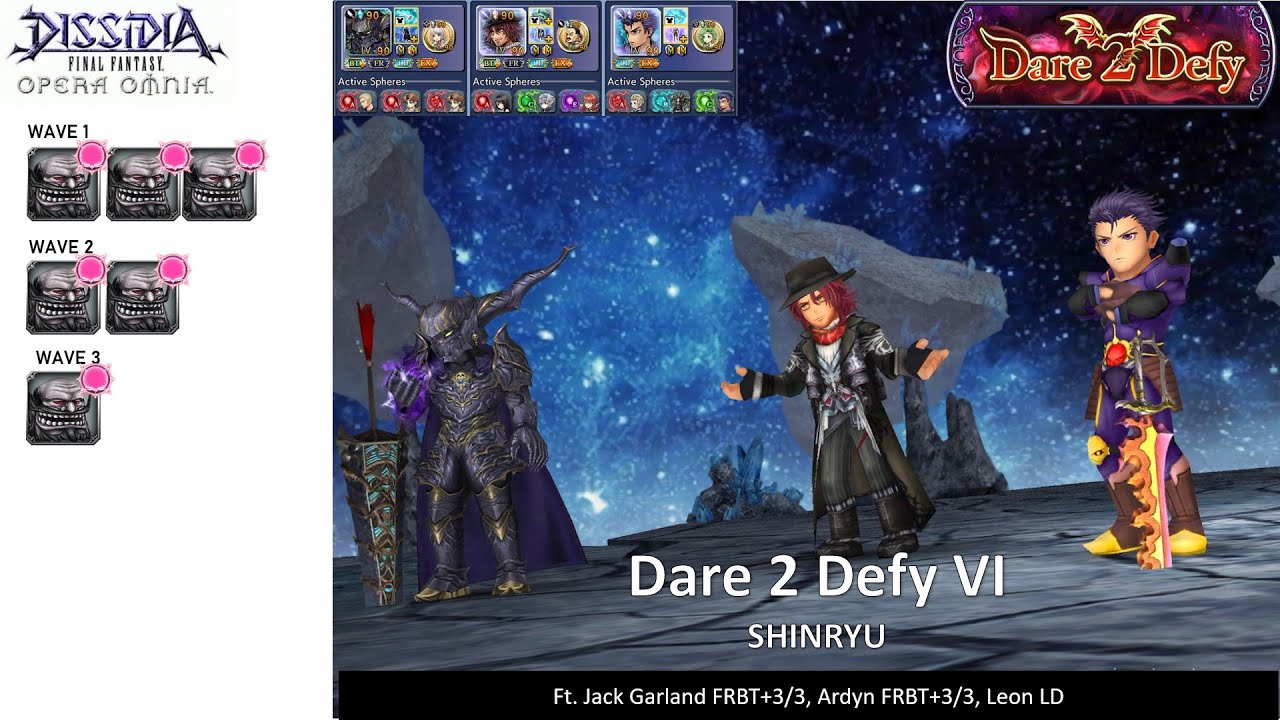DFFOO GL | Dare 2 Defy VI | Absorb BRV hits with Leon - YouTube