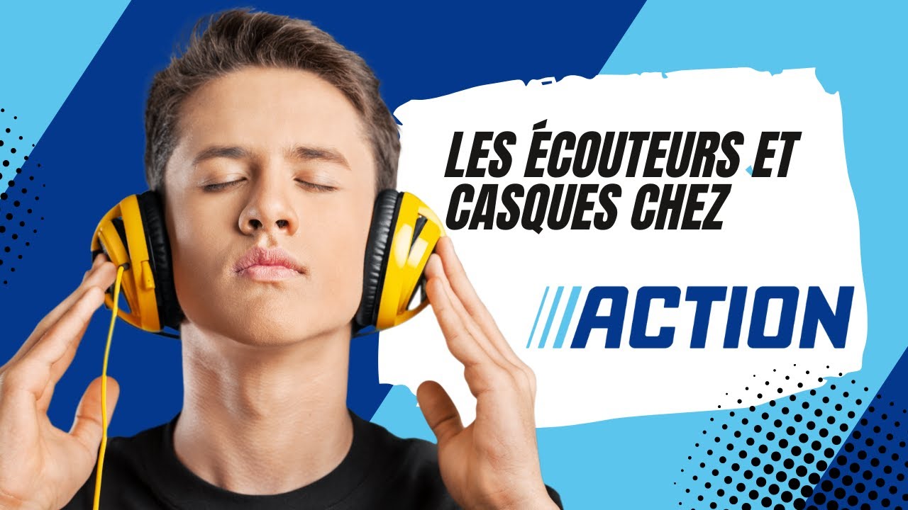 ÉCOUTEURS ET CASQUES MULTIMÉDIA CHEZ ACTION - YouTube