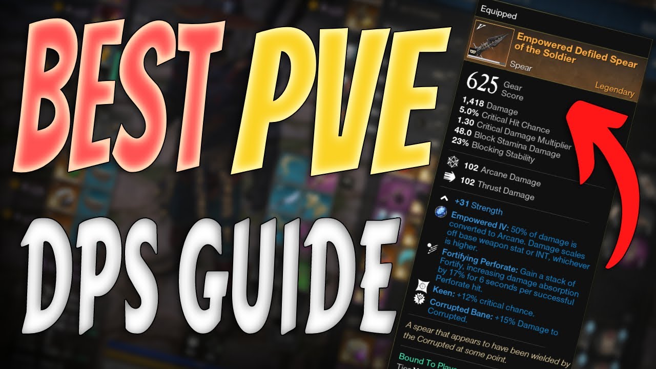 How to setup and gear DPS for PVE in New World - Build - Gear - Weapons ...