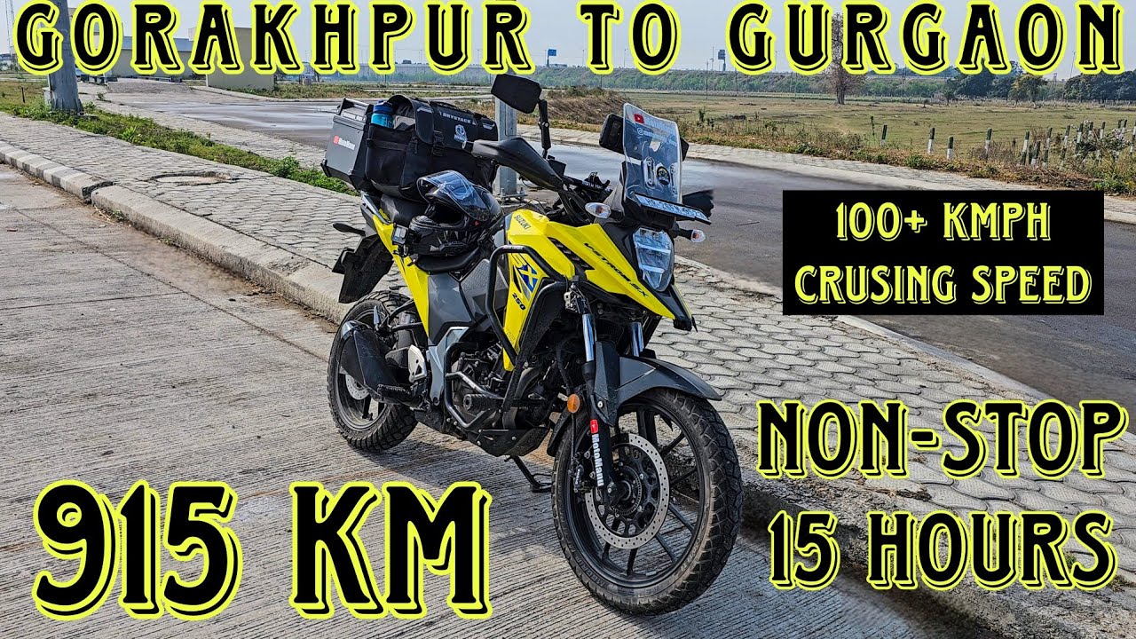100+ KMPH Highway Crusing Speed | Gorakhpur to Gurgaon Non Stop 915 KM ...