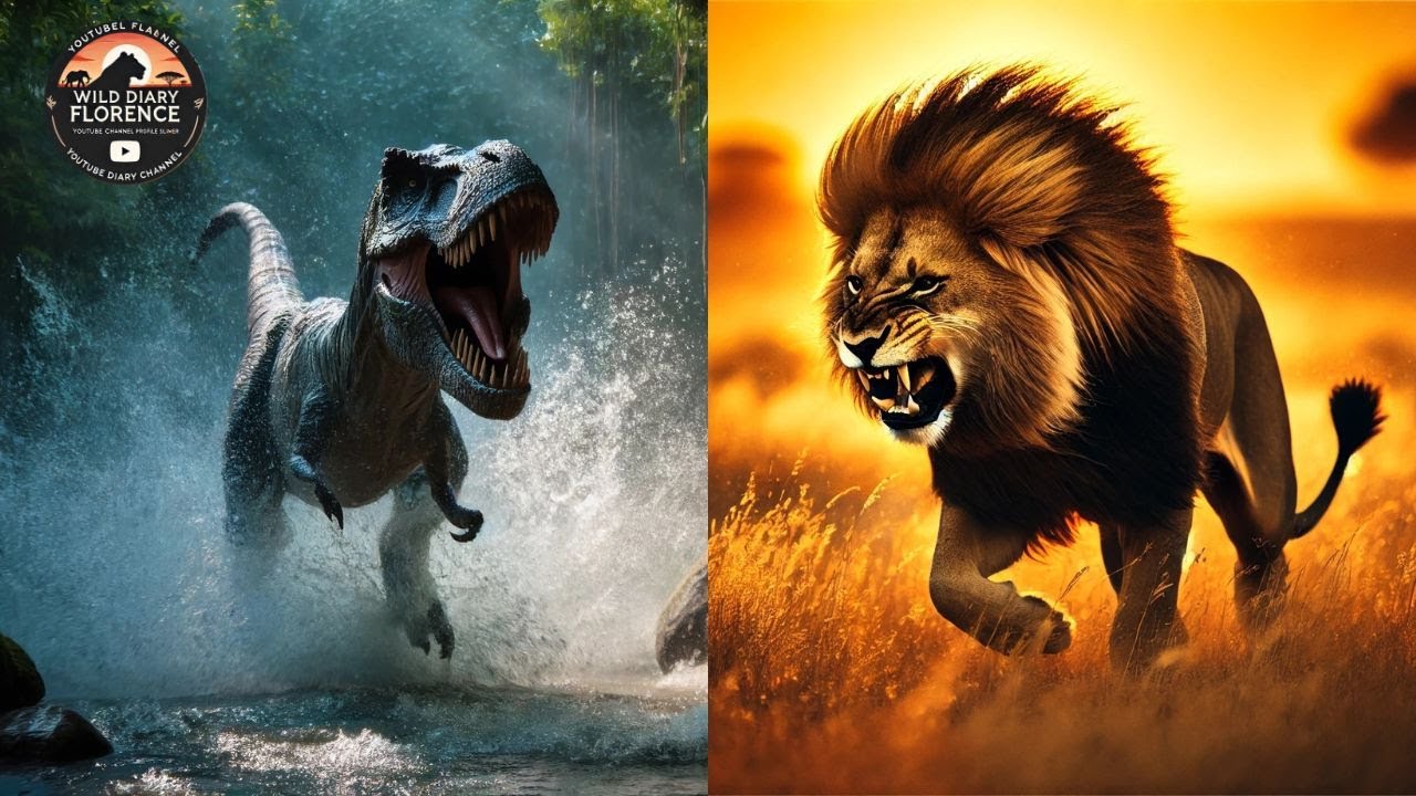 T-Rex vs. Lion: The Ultimate Apex Predator Showdown! - YouTube