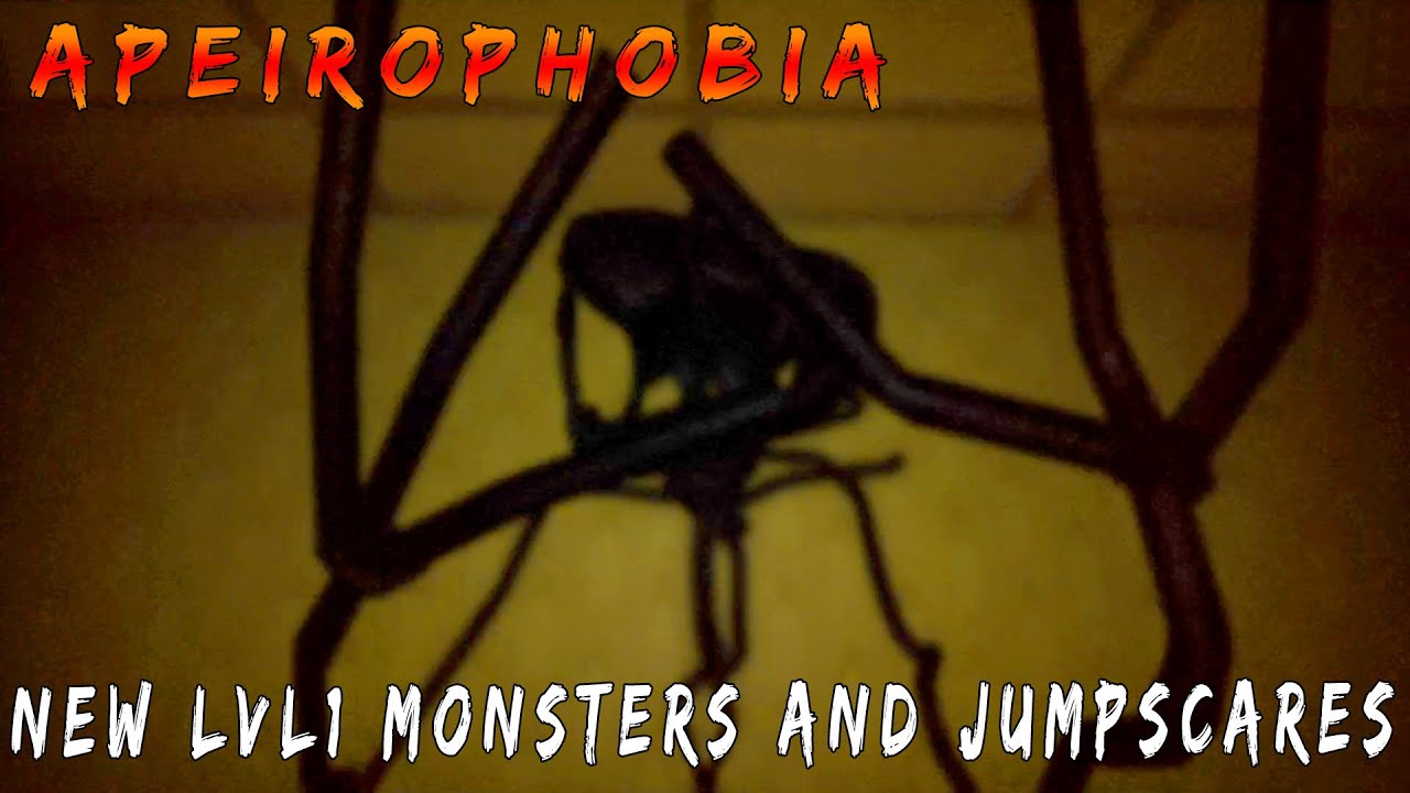 New LVL 1 Monsters and Jumpscares - Apeirophobia - Roblox | [Full ...