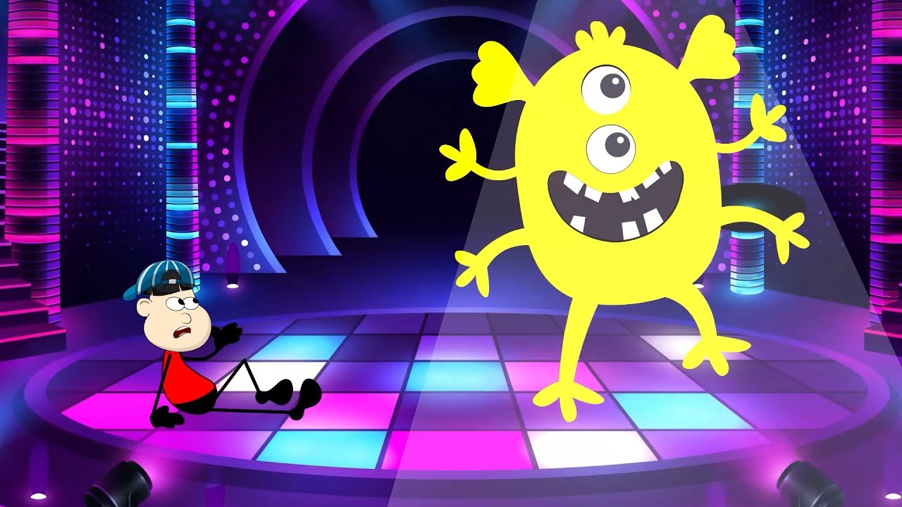 What if Aliens started Dancing? + more videos | #aumsum #kids #children ...