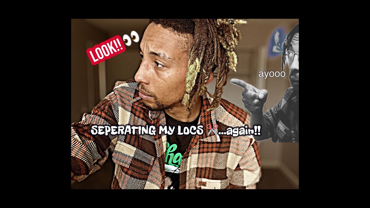 How to: separate High Top freeform dreadlocks. - YouTube