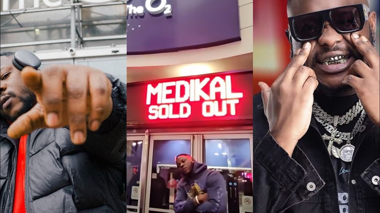 Medikal Sold Out O2 Arena With The Influence Of Shatta Wale - YouTube