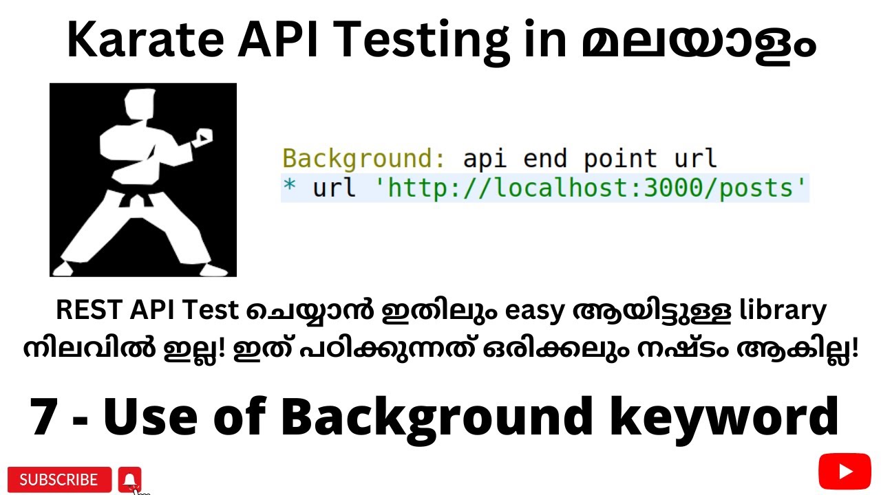 Background Keyword in Karate | REST API Testing Tutorials for Beginners ...