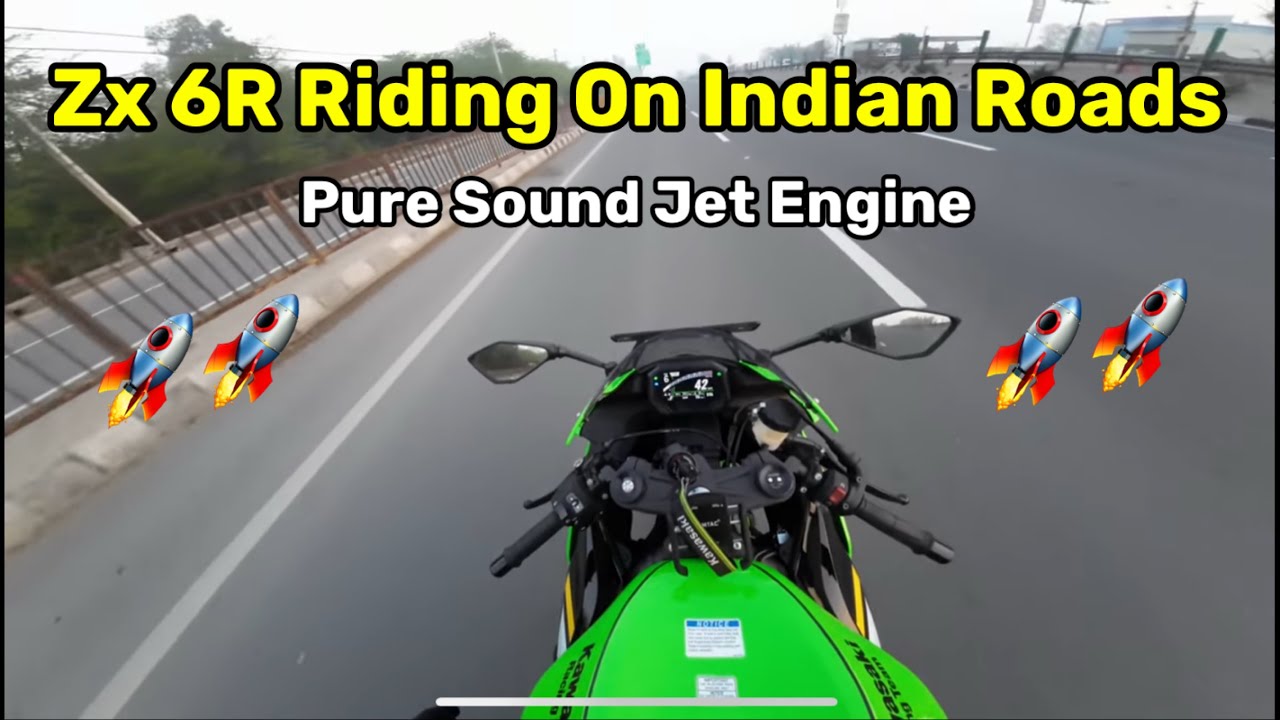 RIDING THE FASTEST Kawasaki Ninja ZX 6 R || PURE ADRENALINE 🚀 || VLOG-3 ...