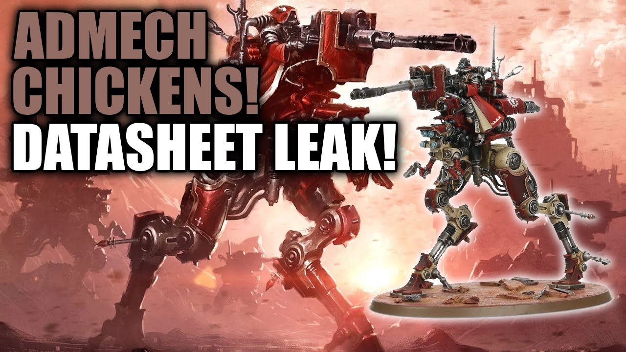 Admech Ballistarii & Dragoon Datasheet Leaks! │ Warhammer 40k 9th ...