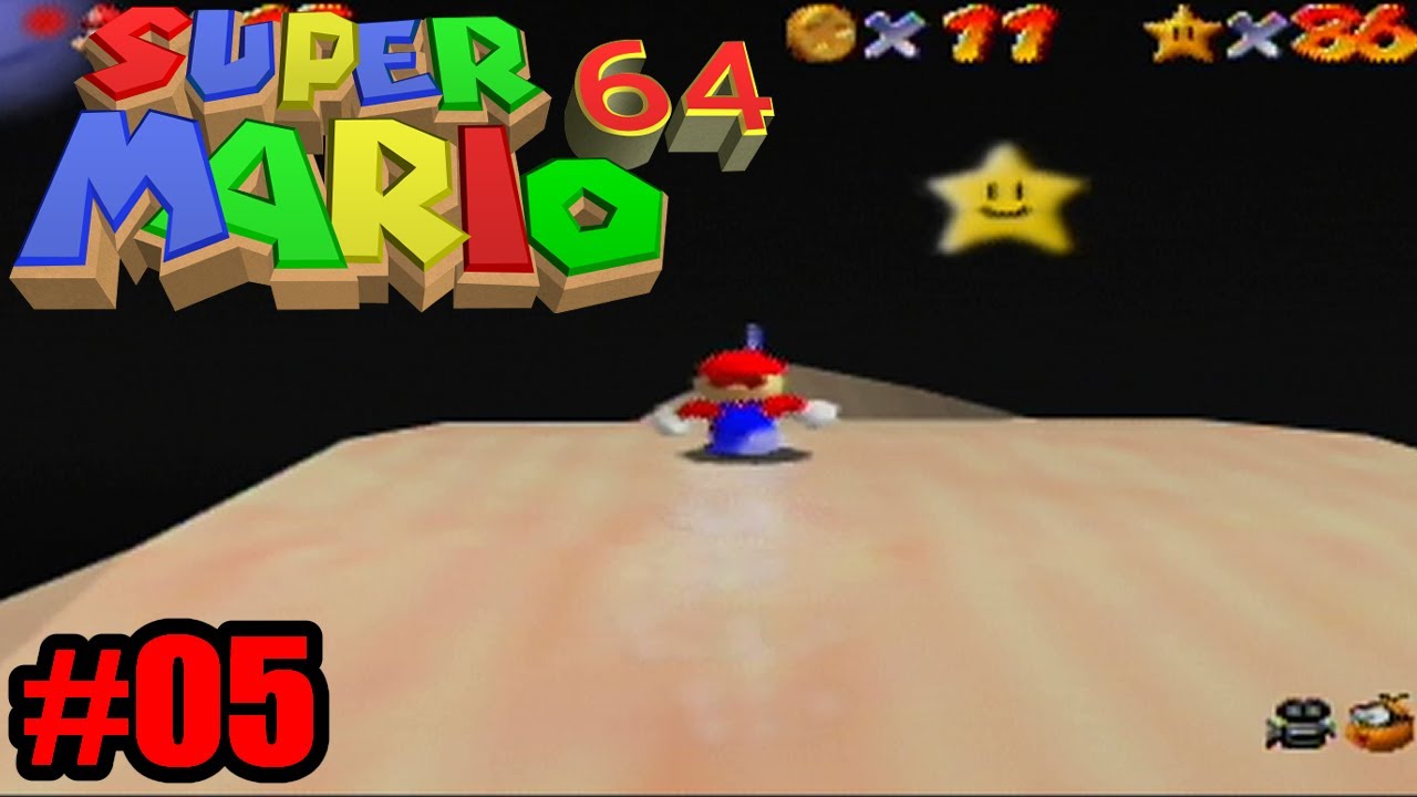 Co-op Let's Play: Super Mario 64 Episode 5-Slippin & Sliding On My ...