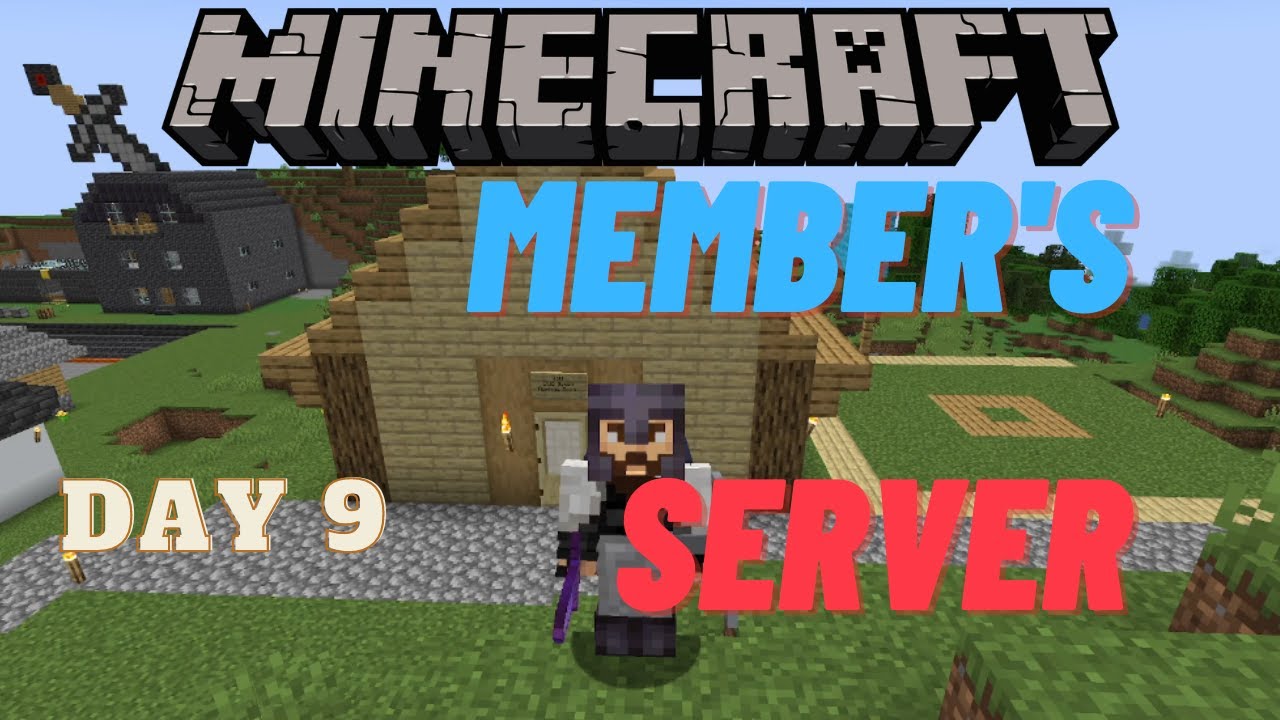 Streming Minecraft Members Server! Join Up - YouTube