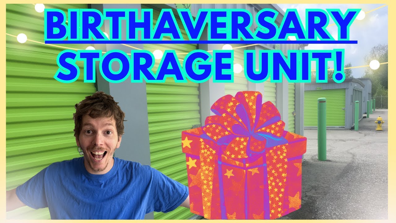 What's Inside Our Birthaversary Unit? We Bought an Abandoned Storage ...